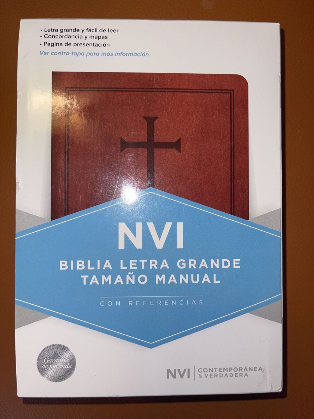 BIBLIA NVI TAMANO MANUAL - Librería Cristiana - 9781087712147